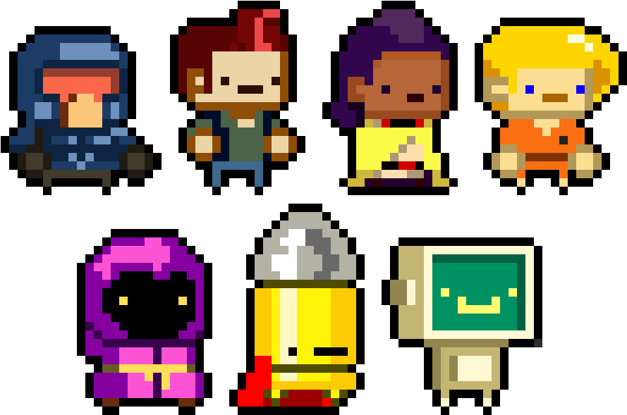 Enter The Gungeon - Enter The Gungeon Pixel Art - Free Transparent PNG ...