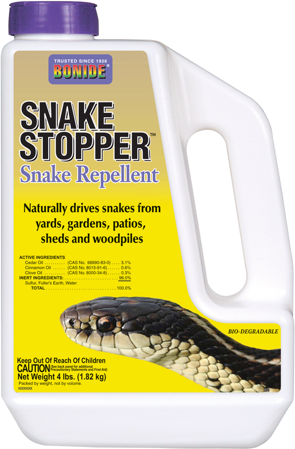 Download Bonide Products Inc Snake Stopper, 4-lbs. PNG Image with No ...