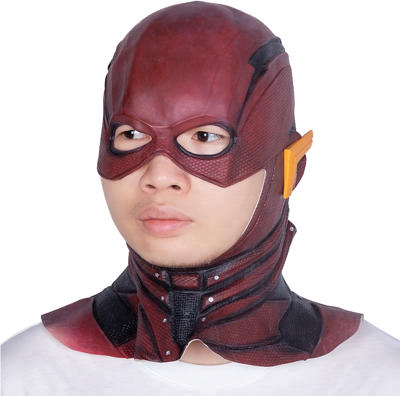 Download The flash Mask Rubber Latex party - Mask PNG Image with No ...