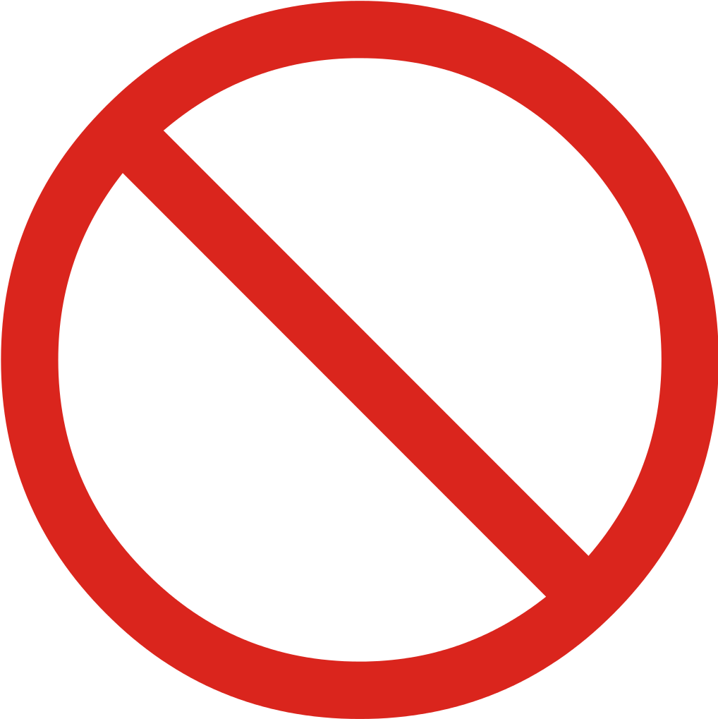 Download File - Apple Inc - Prohibited - White - Svg PNG Image with No ...