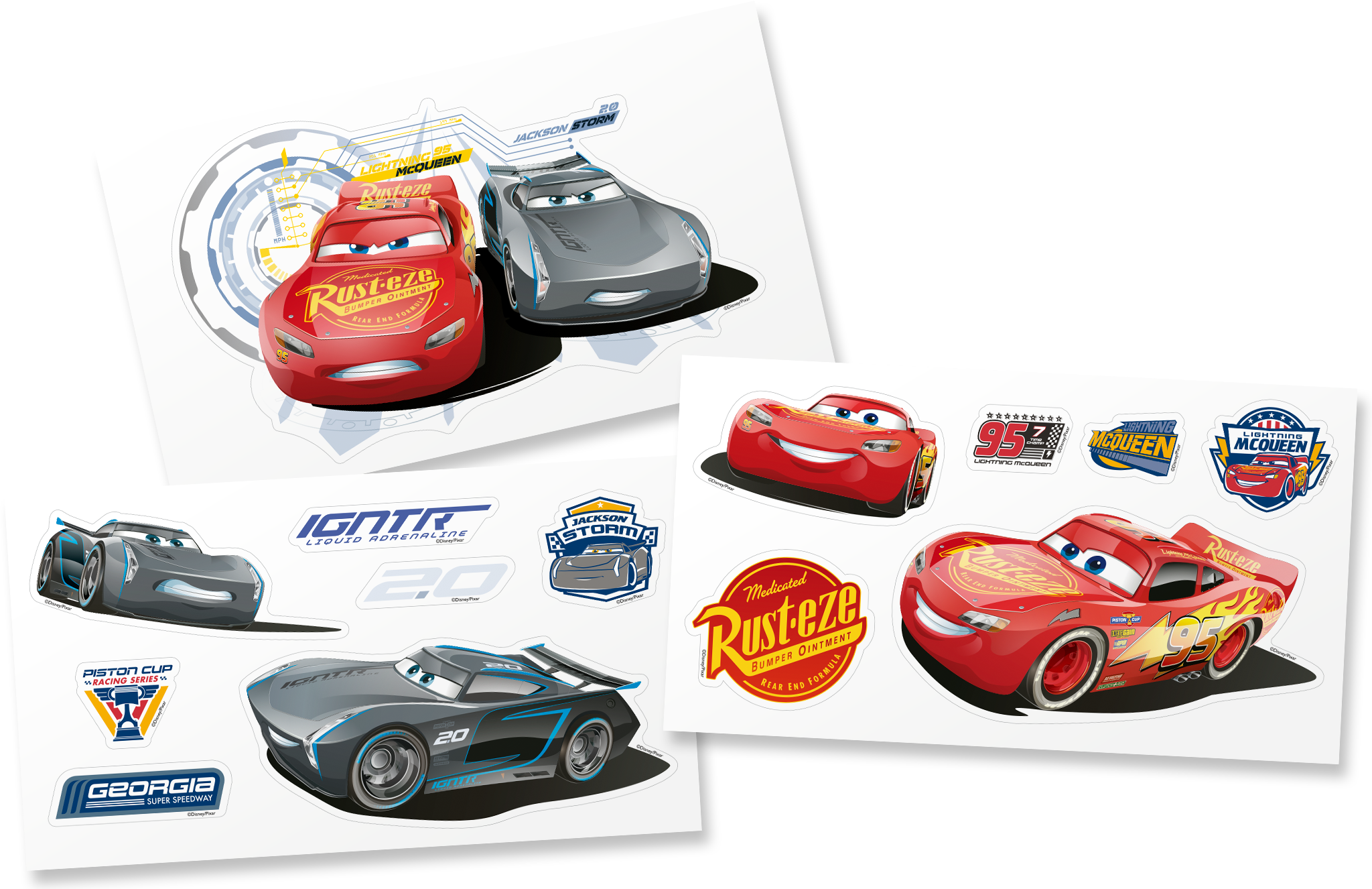 Download Cars 3 Wall Decorations 45cm, , Large - Cars 3 Vægdekorationer ...