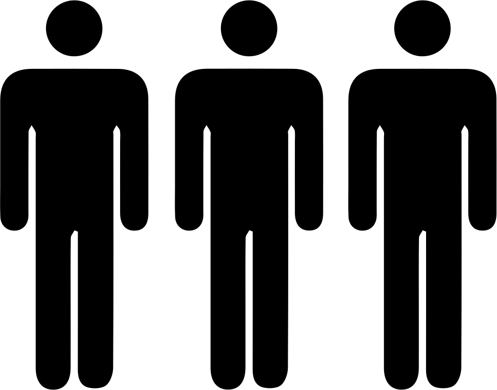 Download Three Persons Silhouettes Comments - Tres Personas Png PNG ...