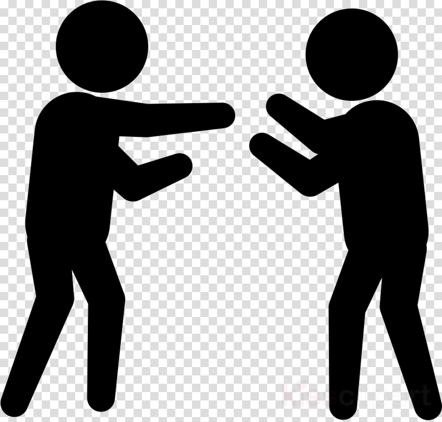 Download Silhouette People Fighting Png Clipart Computer Icons ...