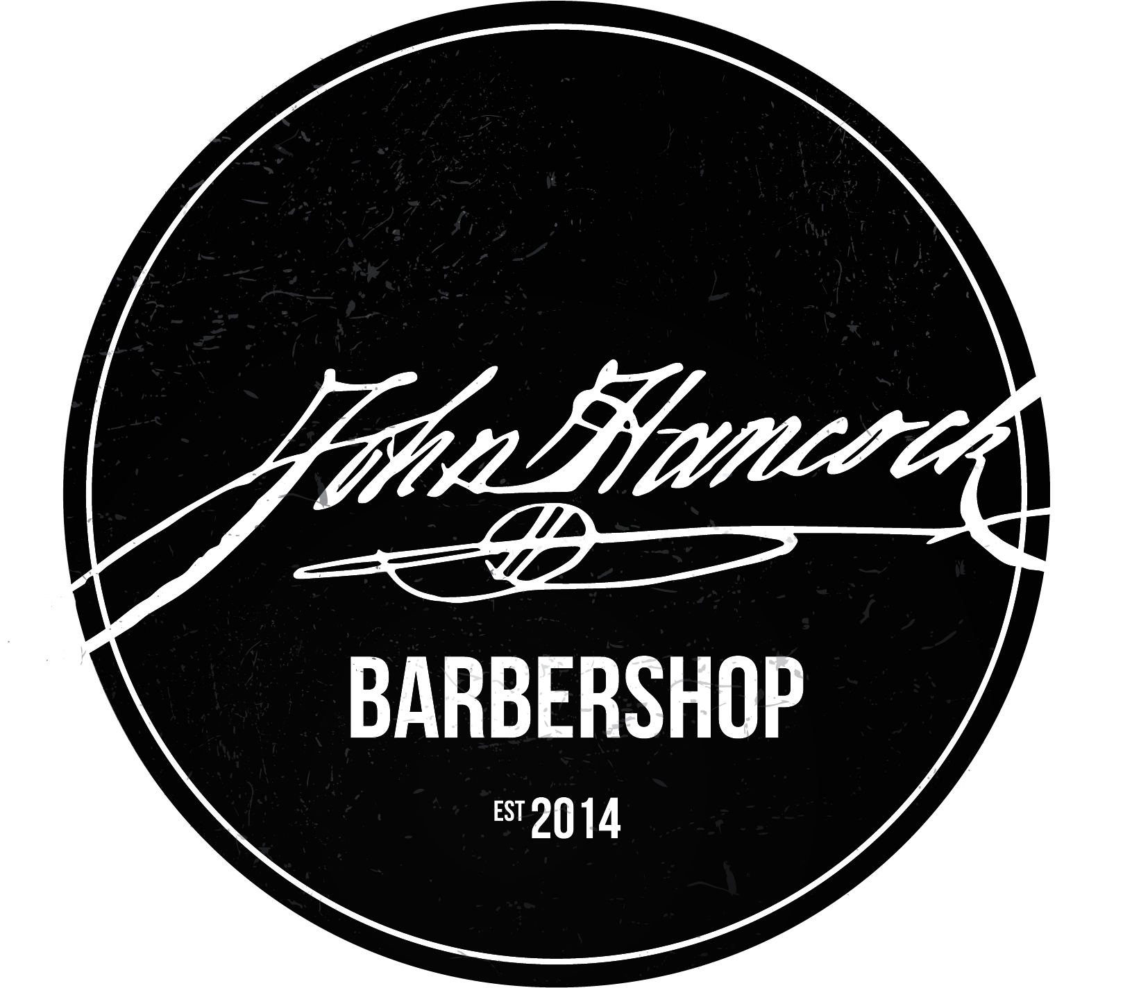 John Hancock Barbershop Logo - John Hancock Barbershop - Free ...