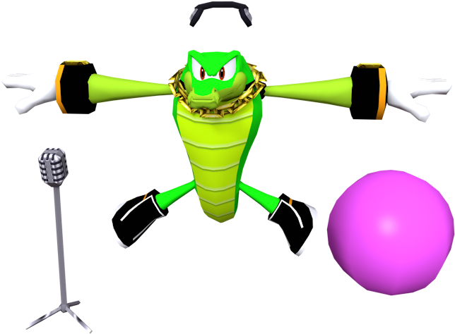 Pc Computer Sonic Heroes - Vector Sonic T Pose - Free Transparent PNG ...