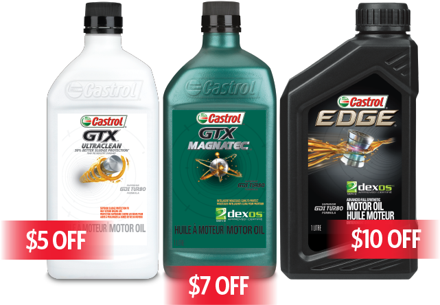 Download Promo Bottle - Castrol Gtx Magnatec Full Synthetic Motor Oil ...