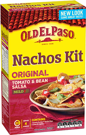 Download Nachos Kit - Old El Paso Nacho Kit Original Cheesy Baked 520g ...