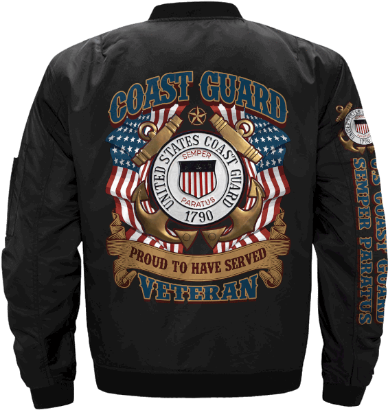 Download Us Coast Guard Proud To Have Served Veteran Over Print - Navy ...