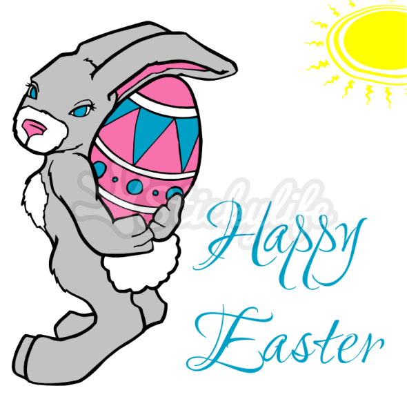 Download Happy Easter Decal PNG Image with No Background - PNGkey.com
