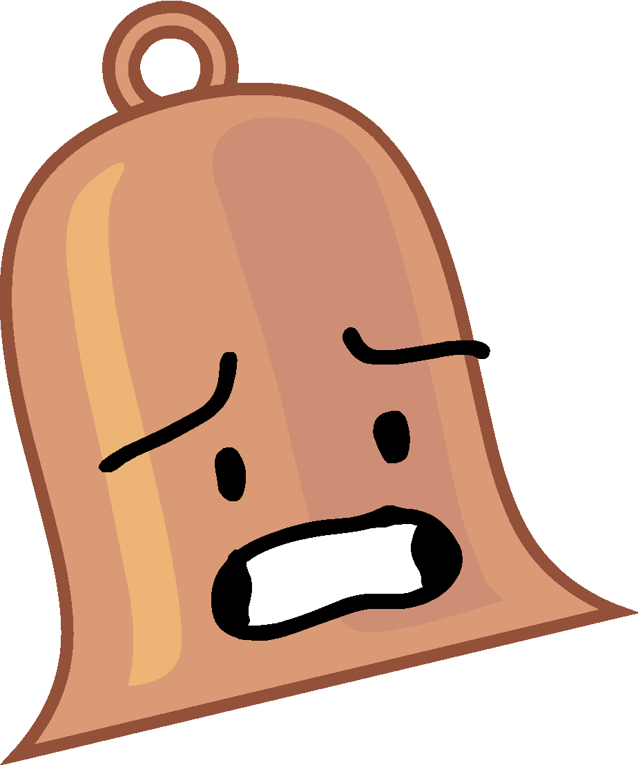 Download Bell Scared 2 - Bfb Body Assets Debut Bell PNG Image with No ...