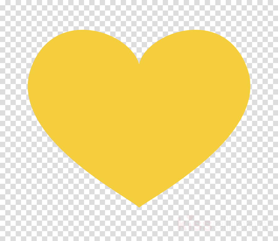 Yellow Heart Background