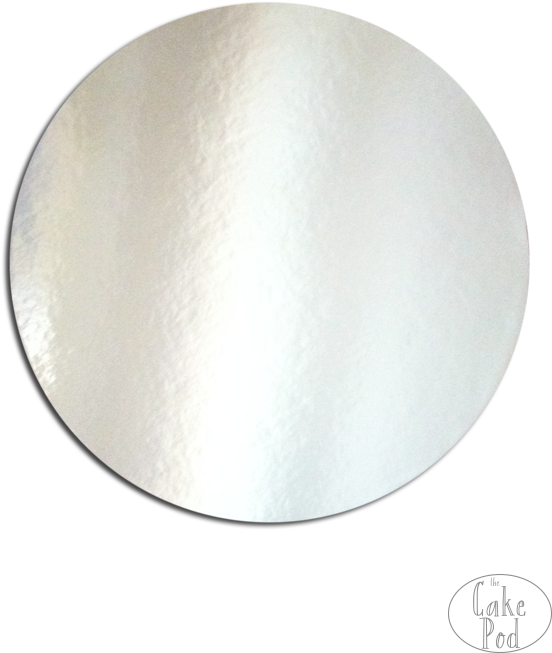 Download Cardboard Round Silver Cake Boards 25 Pack PNG Image with No ...
