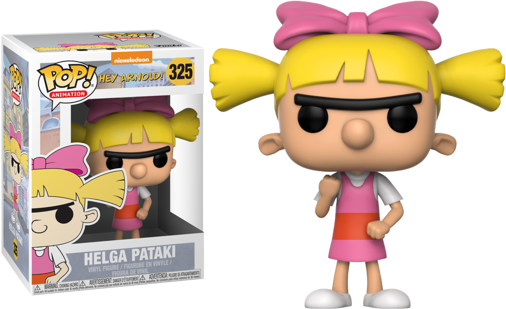 Download Pop Figure Nickelodeon Helga Pataki - Helga Pataki PNG Image ...