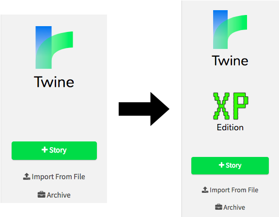 Download Twine Web App Being Altered To Include Xp Logo - Web ...