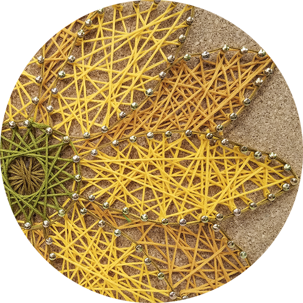 Download Spring Flower String Art Kit - String Art PNG Image with No ...