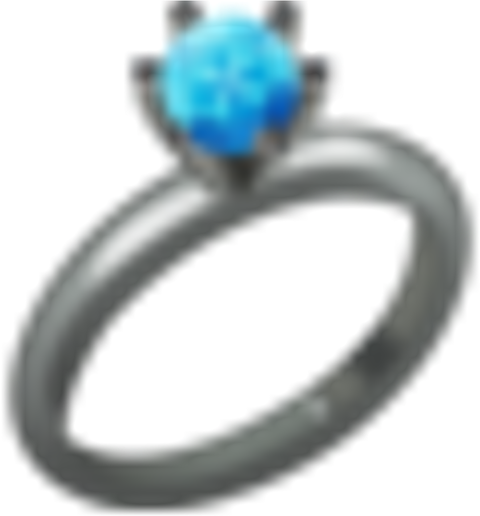 Emoji Sticker - Bague À Diamant - Emoji Carte - Free Transparent PNG ...