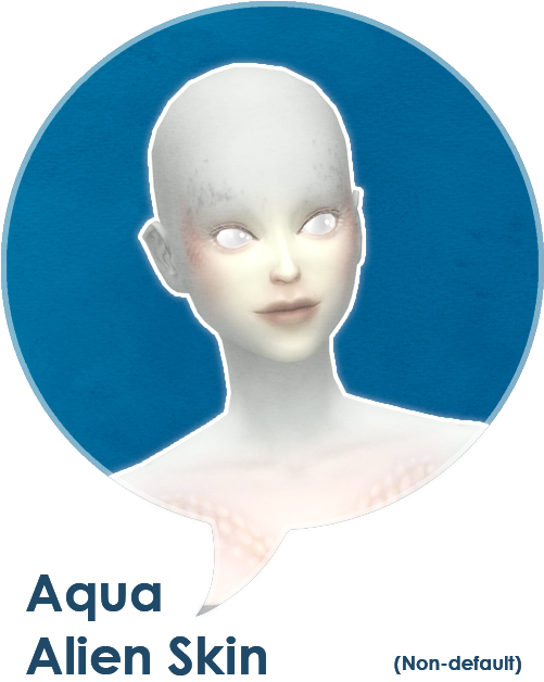 Leh Gaming A New - Sims 4 Alien Skin Cc - Free Transparent PNG Download ...