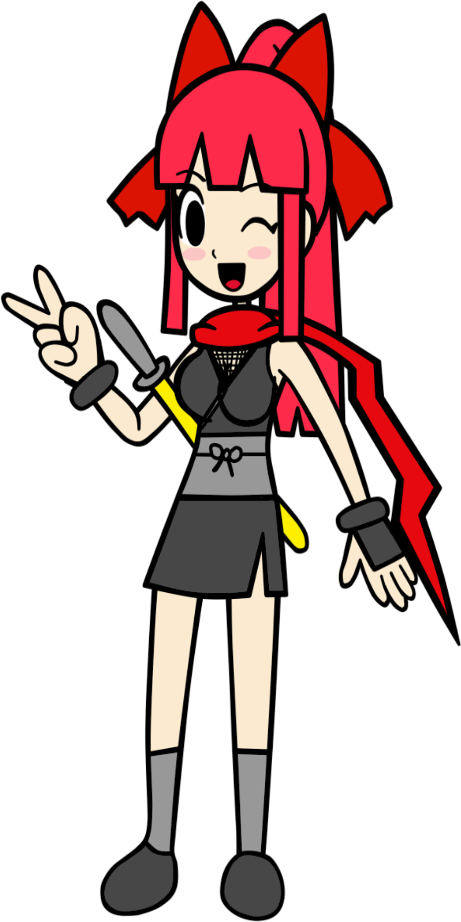 Download Shuritana Ponytail - Portable Network Graphics PNG Image with ...