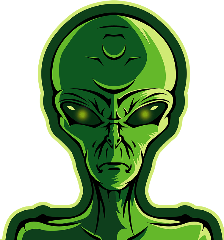 Alien Head Png - Free Transparent PNG Download - PNGkey