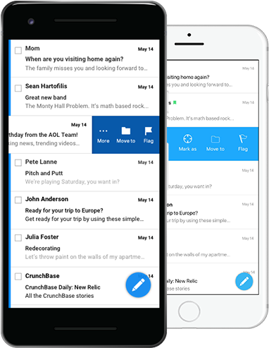 Download For Mobile Introducing Swipe Transparent Background - Aol Mail ...