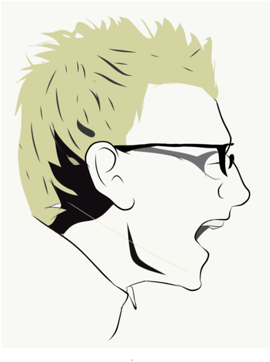 Illustration Of Chester Bennington - Illustration - Free Transparent ...