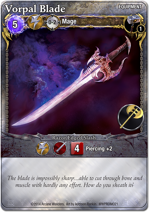 Download Vorpal Blade Mage Wars PNG Image with No Background - PNGkey.com