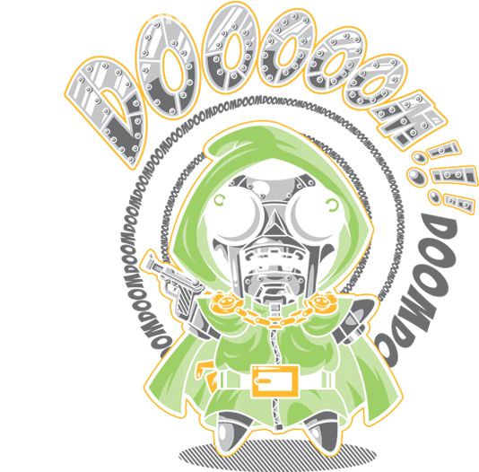 Download Doom Is So Little Doooooooooom - Comic Book PNG Image with No ...