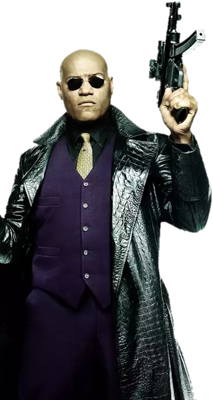 Download Morpheus Render - Matrix Neo Morpheus Trinity PNG Image with ...