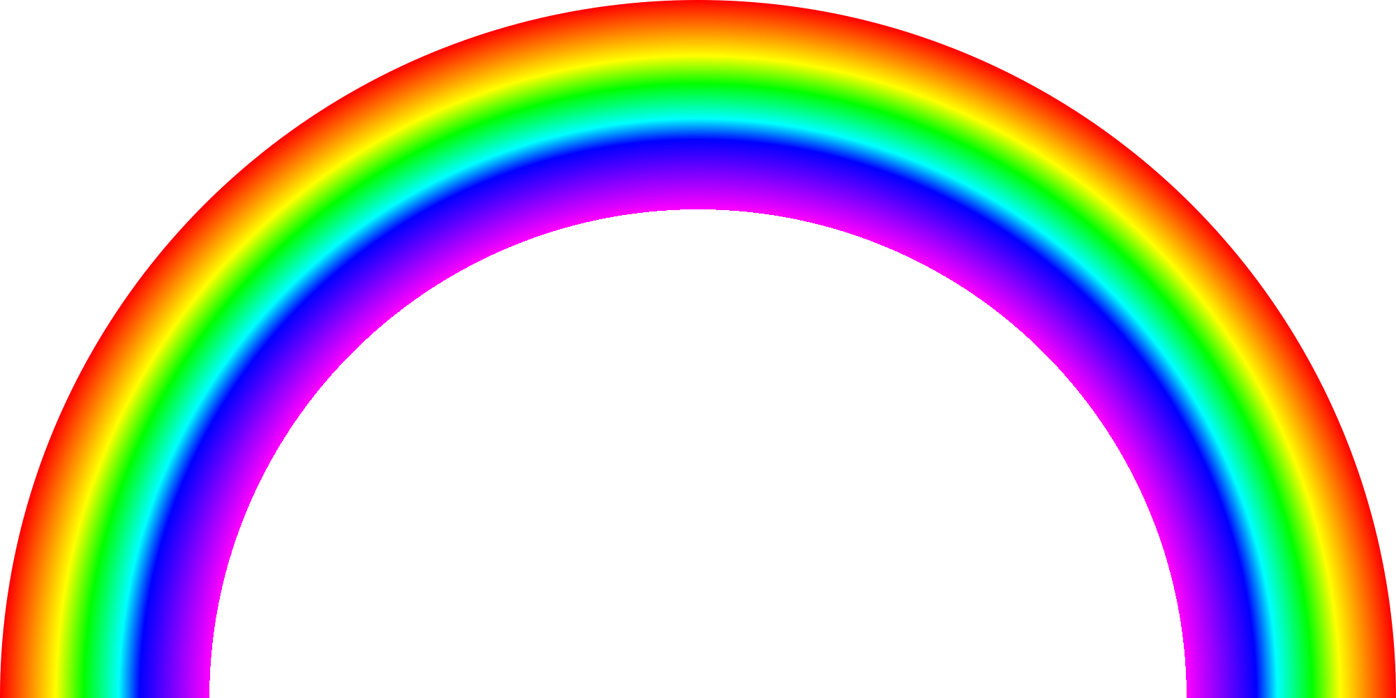 Download Open - Half Rainbow PNG Image with No Background - PNGkey.com