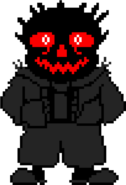 Download Hate Sans Sprite - Pixel Art Sans PNG Image with No Background ...