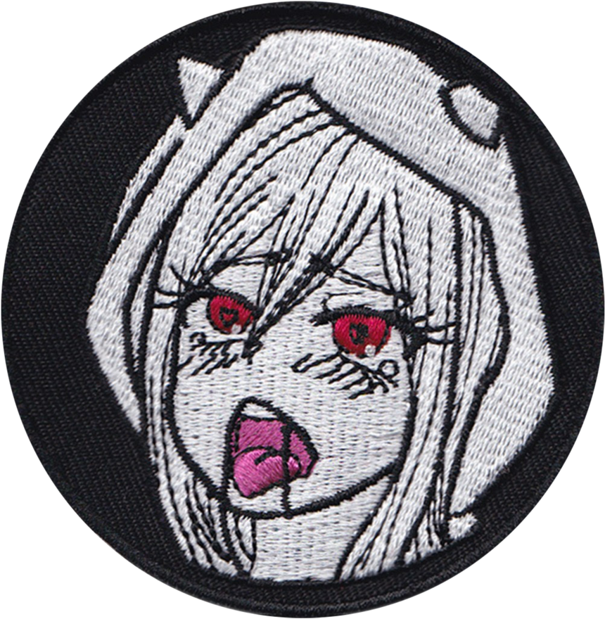 Download Aiko Ahegao Patch - Ahegao PNG Image with No Background ...