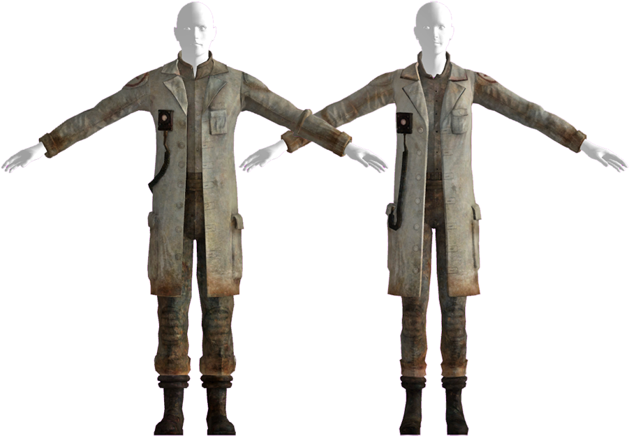 Download Lab Coat - Fallout New Vegas Honest Hearts Armor PNG Image ...