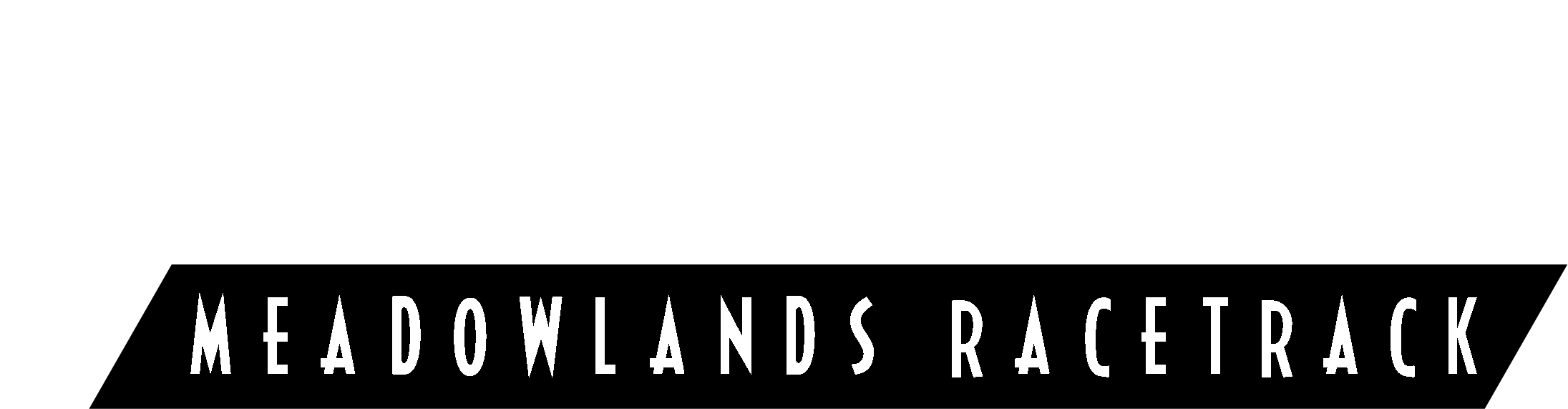 Download Meadowlands Racetrack Logo Black And White - Meadowlands ...