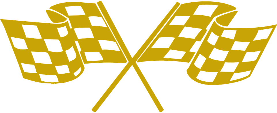 Racing Flags Set, Vector Graphic - Chequered Flag - Free Transparent ...