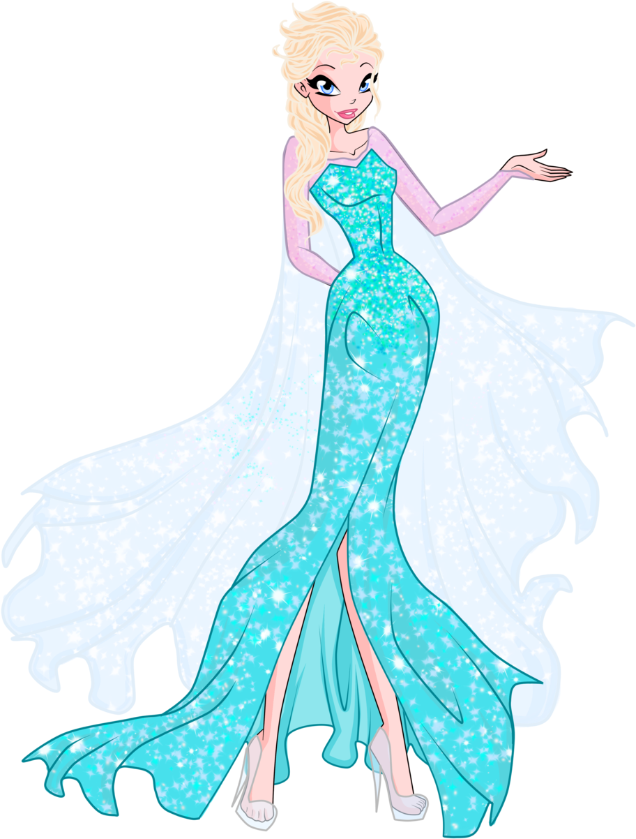 Elsa Rapunzel Anna Olaf Drawing - Elsa - Free Transparent PNG Download ...