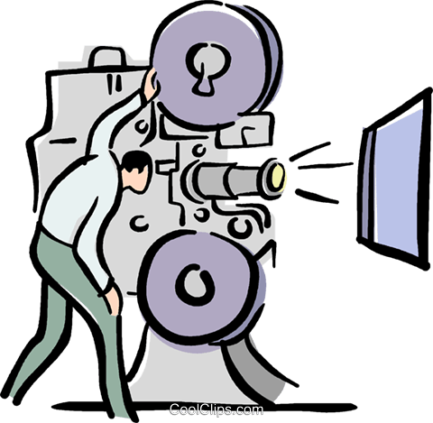 Download Movie Projector And Operator - Projector Operator PNG Image ...