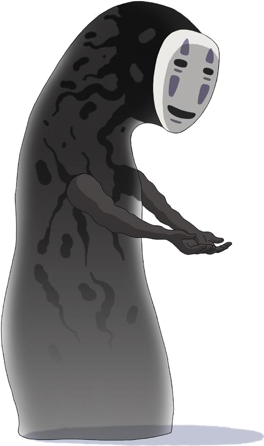 Download Noface Hand - No Face Spirited Away Hands PNG Image with No ...