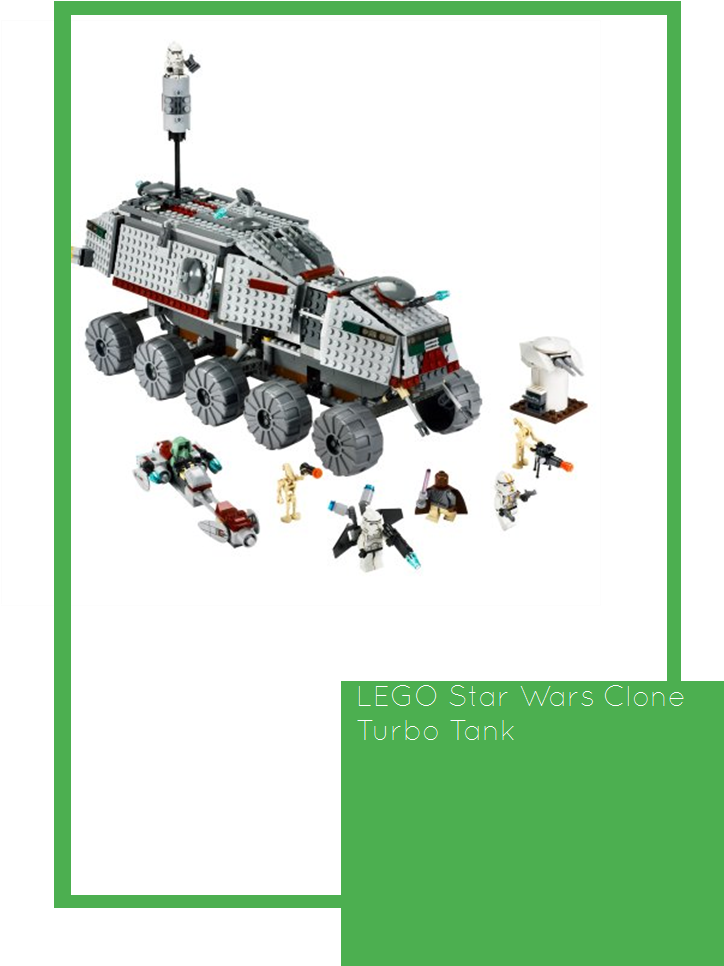 Download Lego Star Wars Clone Turbo Tank - Lego Tank Star Wars PNG ...