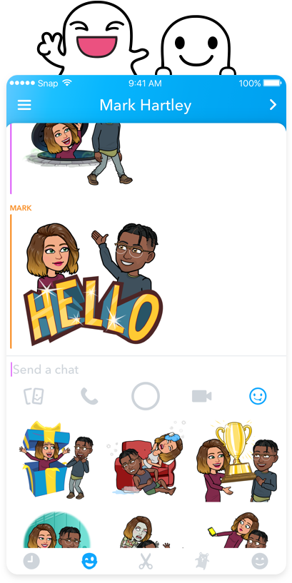 Bitmoji >> Your Personal Emoji Computer Technology, - Bitstrips - Free ...