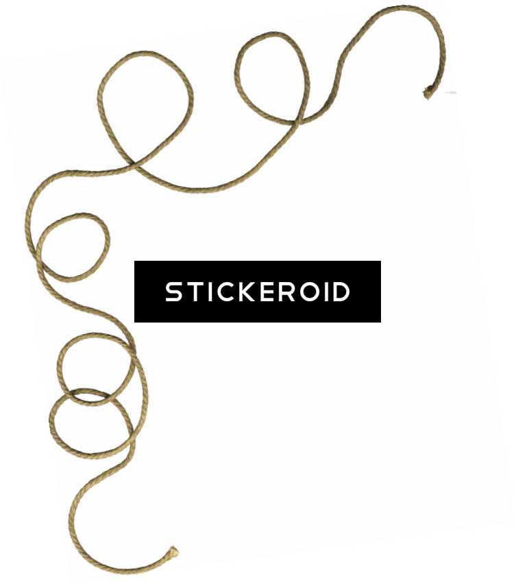 Download Curly Rope - Line Art PNG Image with No Background - PNGkey.com