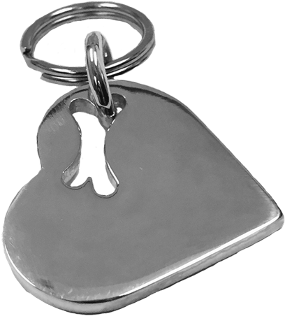 Download Medium Heart Cut-out Bone Tag Sterling Silver - Shop Silver ...