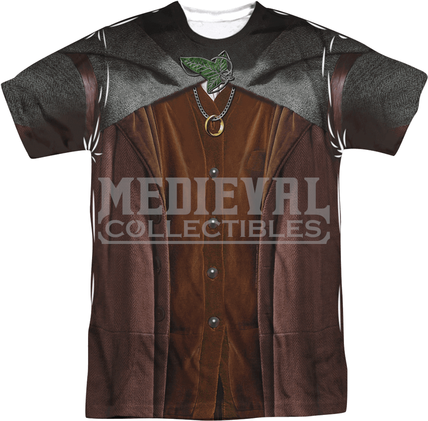 Frodo Costume T-shirt - Free Transparent PNG Download - PNGkey