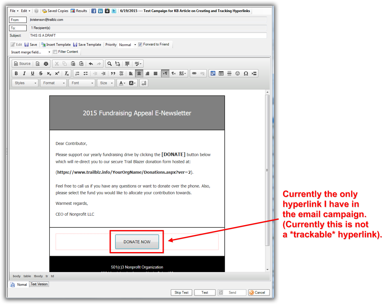 Download Once Your Email Message Is Complete, Click The [test] PNG ...