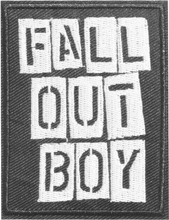 Patch Fall Out Boy - Fall Out Boy Letters - Free Transparent PNG ...