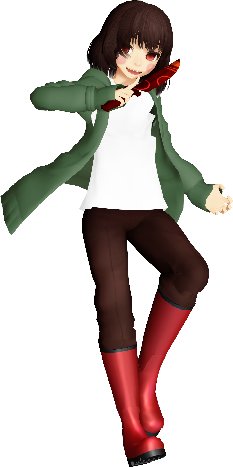 Download Undertale Au Storyshift Chara By Yviie-daykm0u - Mmd Model ...