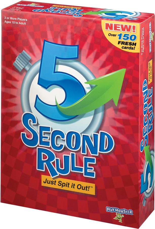 5 Second Rule® New Edition - 5 Second Rule Game - Free Transparent PNG ...