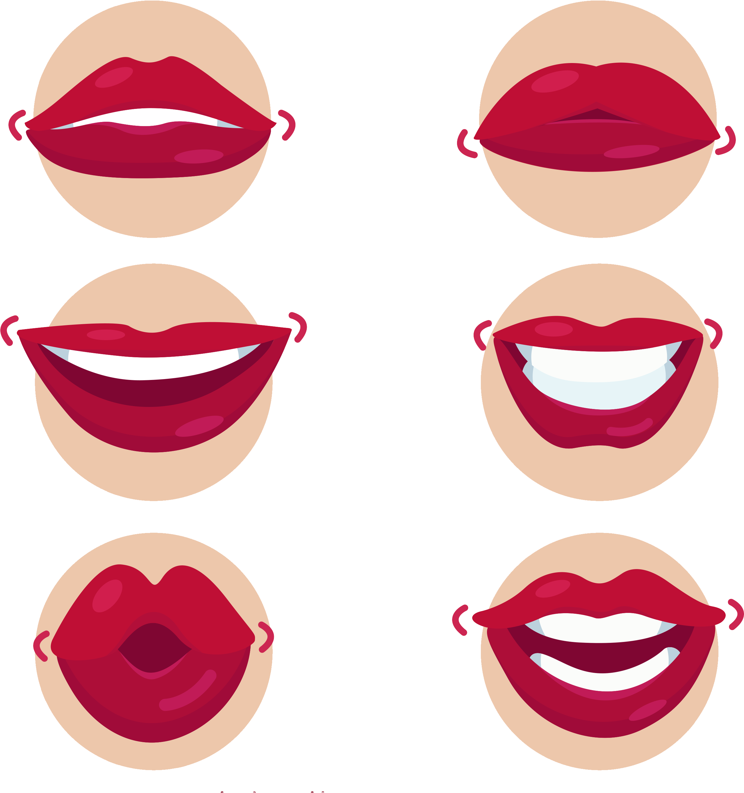 Mouth Kiss Cartoon Lips Transprent Png Free - Cartoon Lips - Free ...