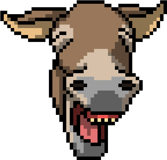 Download Donkey Head PNG Image with No Background - PNGkey.com