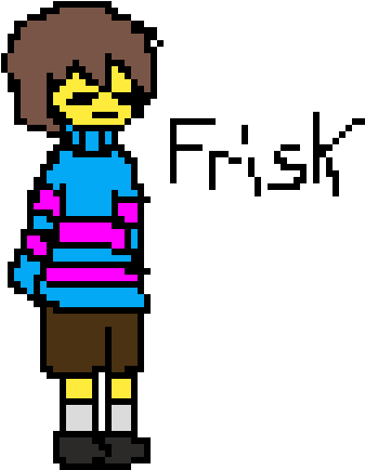Frisk - Cartoon - Free Transparent PNG Download - PNGkey