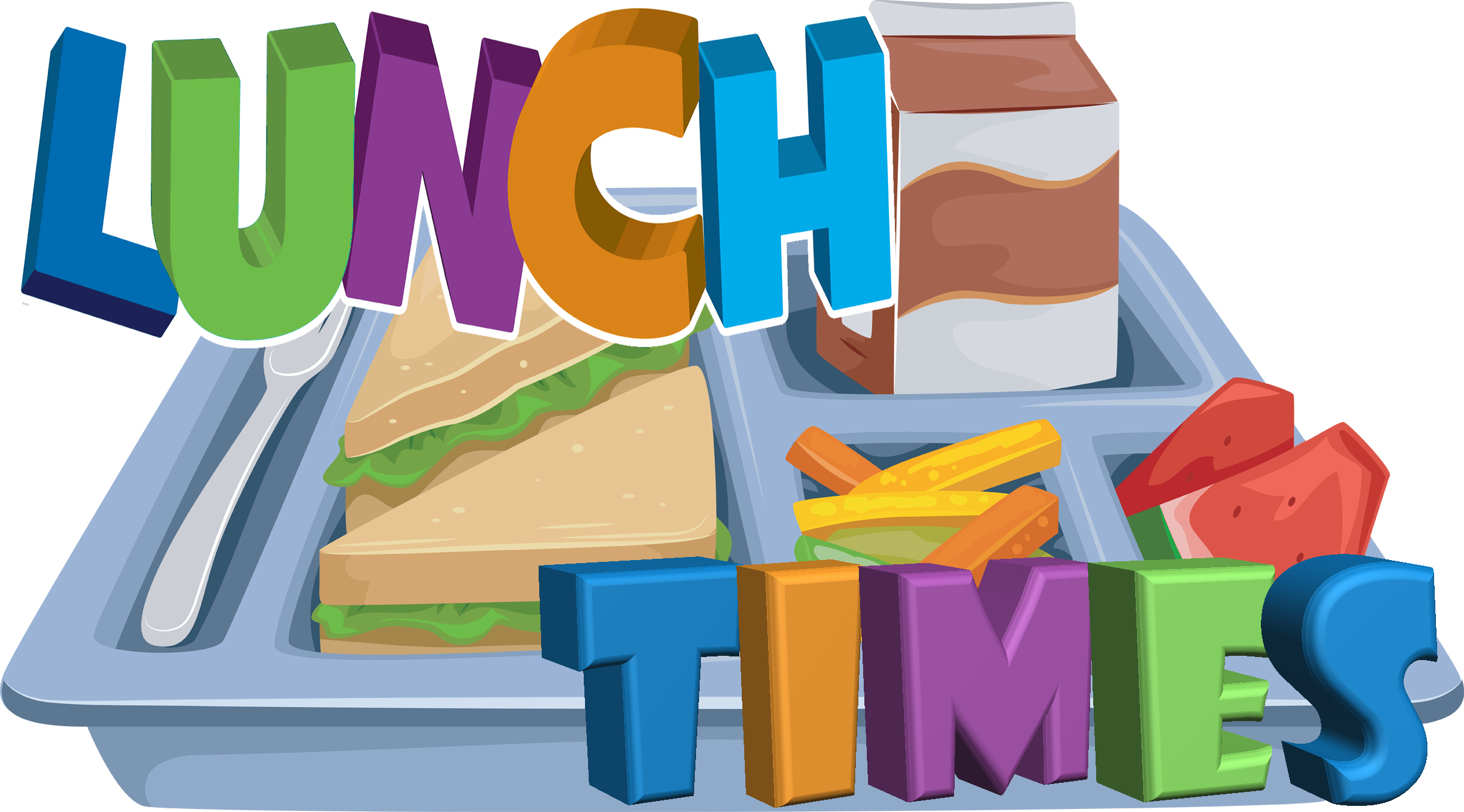 Lunch Clipart Lunch Hour - Clipart School Lunch Tray - Free Transparent ...